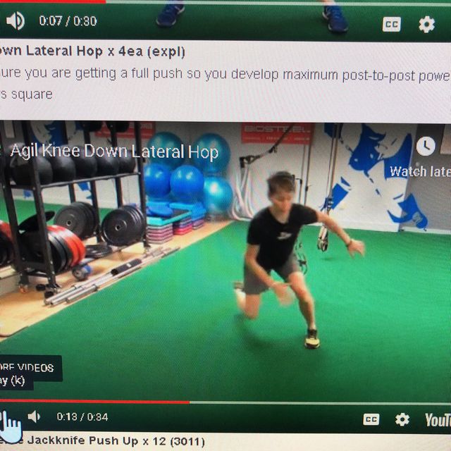 Knee Lateral Hop by Yves P. - Exercise How-to - Skimble