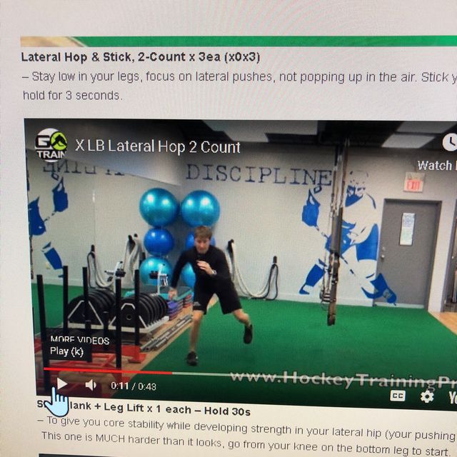 Lateral Hop by Yves P. - Exercise How-to - Skimble