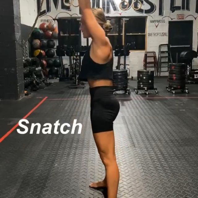 Swing Clean Squat And Snatch by Rushfitness 💪🏽 - Exercise How-to - Skimble