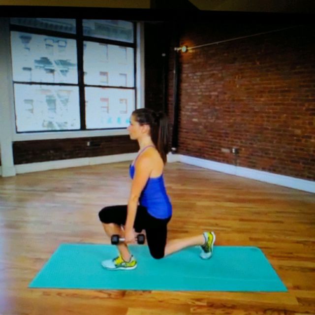 Split Squat To Lateral Raise by Peter Lambek - Exercise How-to - Skimble