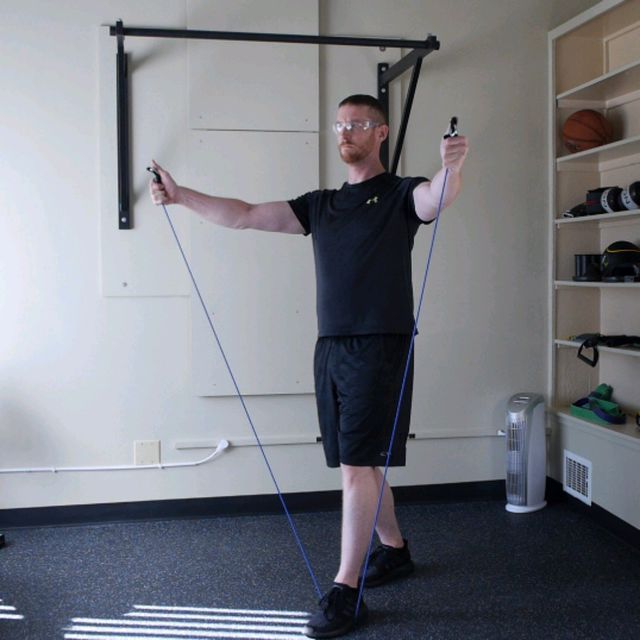 Band Scaption, Regular Staggered Stance by Patrick9 Morrisey - Exercise ...