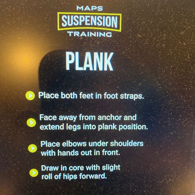 TRX Plank by Lee F. - Exercise How-to - Skimble Workout Trainer