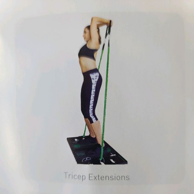 Tricep Extensions - Resistance Band by Paul Woody - Exercise How-to ...
