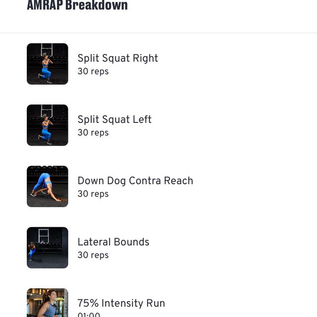 Amrap by Rushfitness 💪🏽 - Exercise How-to - Skimble