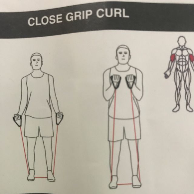 Close Grip Curl by Mz Coffee - Exercise How-to - Skimble