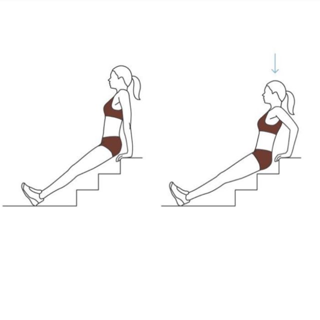 Tricep Dip by ꧁𝒩𝒶𝓉𝒽𝒶𝓁𝒾ℯ ꧂ ℒ𝒾𝓉𝒶𝓁𝒾ℯ𝓃 - Exercise How-to - Skimble
