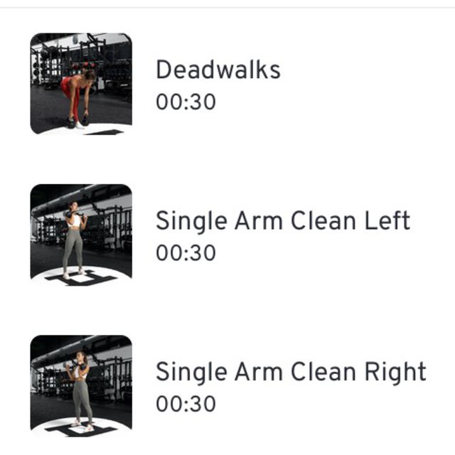Dead Walks - Single Arm Cleans by Rushfitness 💪🏽 - Exercise How-to ...