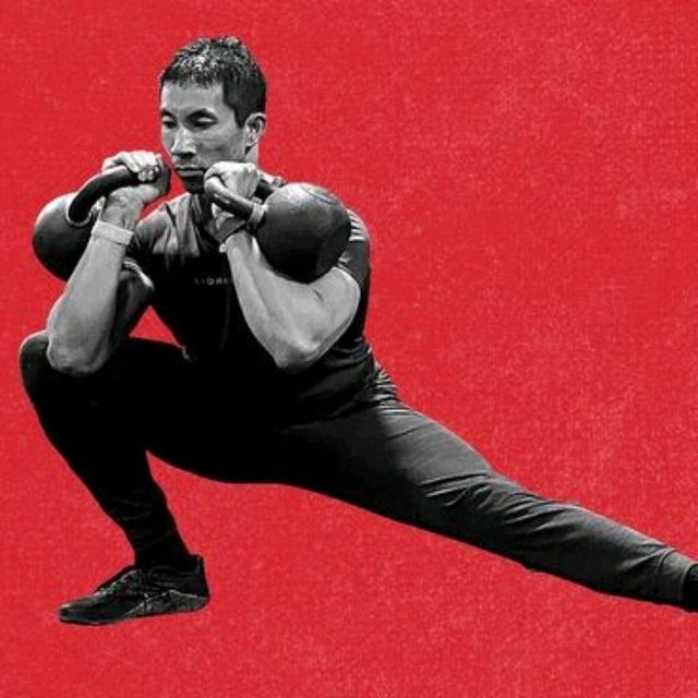 Weighted Cossack squats by Kyle D. - Exercise How-to - Skimble