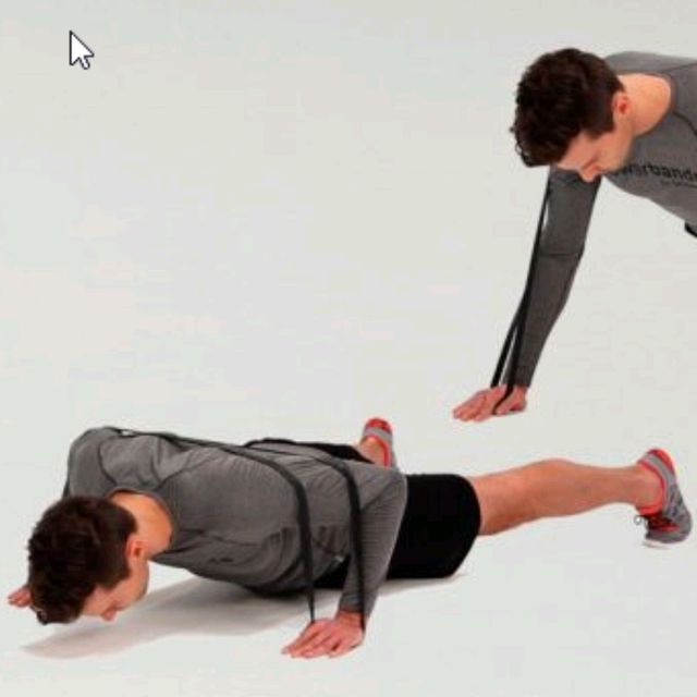 Press Up Band by Jay H. - Exercise How-to - Skimble