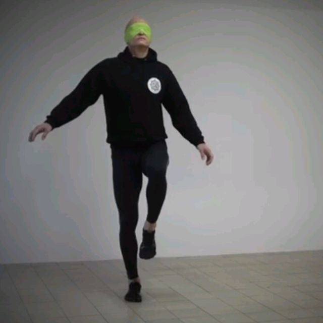 Single Left Leg Stance (Closed Eyes) & Head Movements Up And Down by ...