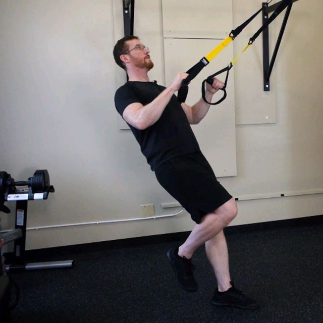 TRX Single Leg Row by Patrick9 Morrisey - Exercise How-to - Skimble