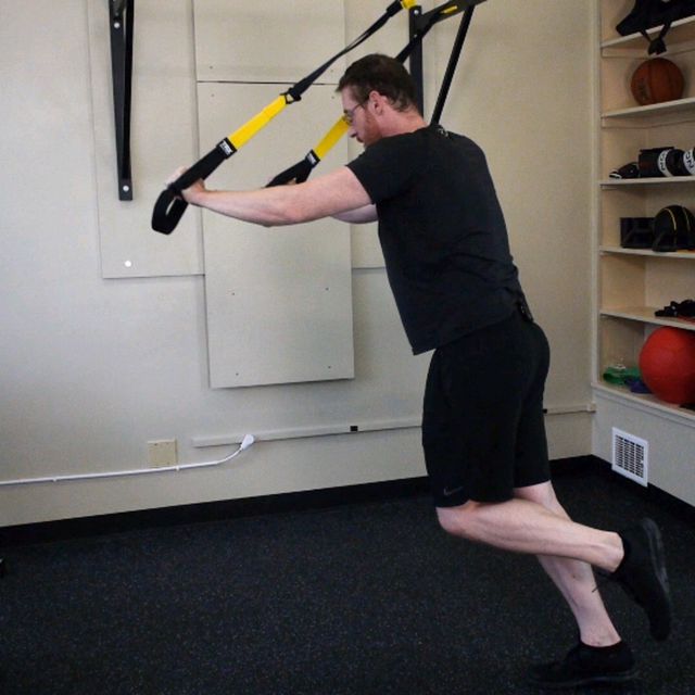 TRX Single Leg Fallout by Patrick9 Morrisey - Exercise How-to - Skimble