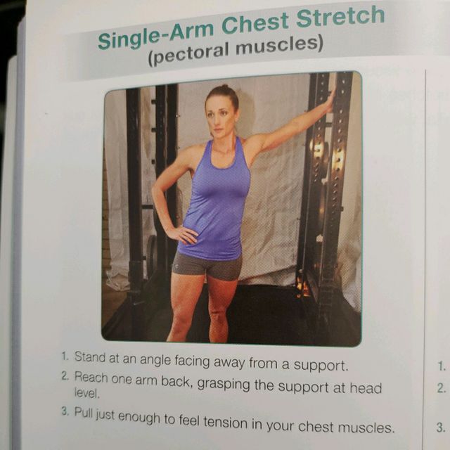 Pec Stretch by Amber A. - Exercise How-to - Skimble