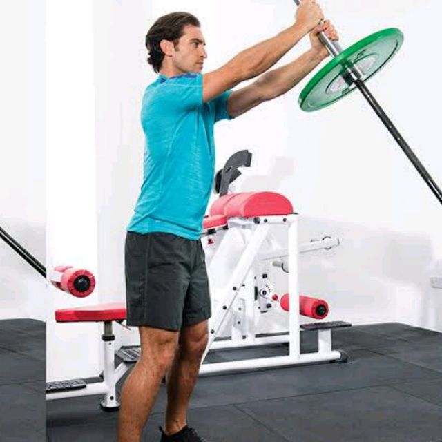 Incline Landmine Press by Fawwaz Sathaar - Exercise How-to - Skimble