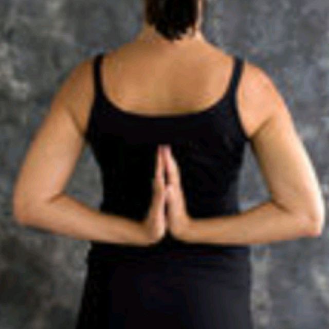 Reverse Prayer Stretch by 𝔻𝕖𝕤𝕖𝕣𝕥 𝔽𝕠𝕩🦊 🌟 - Exercise How-to - Skimble