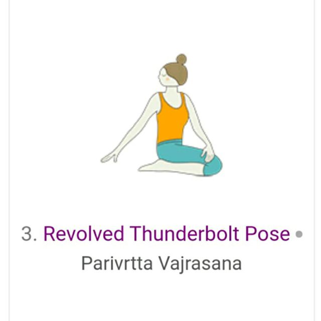 Revolved Thunderbolt Pose by Elizabeth Backstrom - Exercise How-to ...