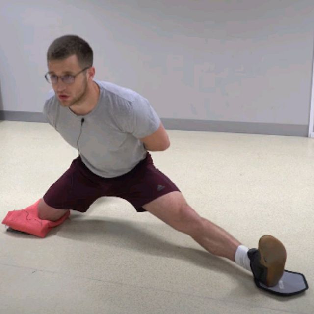 Kneeling side slide by Dawid P. - Exercise How-to - Skimble