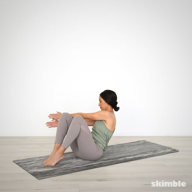 C Curve Obliques - Exercise How-to - Skimble Workout Trainer