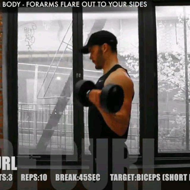 Bicep Wide Curls by Peter B. - Exercise How-to - Skimble