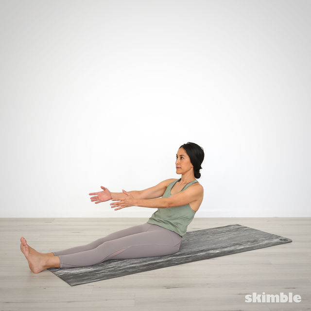 Roll Downs - Exercise How-to - Skimble Workout Trainer