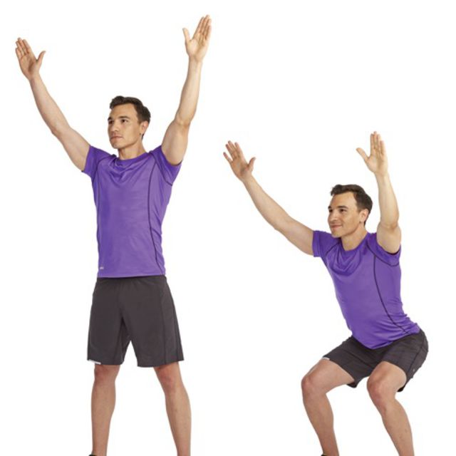 Y Squat by Steve T. - Exercise How-to - Skimble Workout Trainer