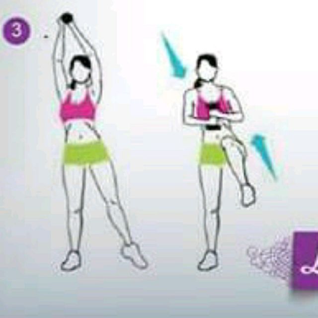 Rodilla A Codo Con Peso by Ali Rifo - Ejercicio Cómo hacerlo - Skimble