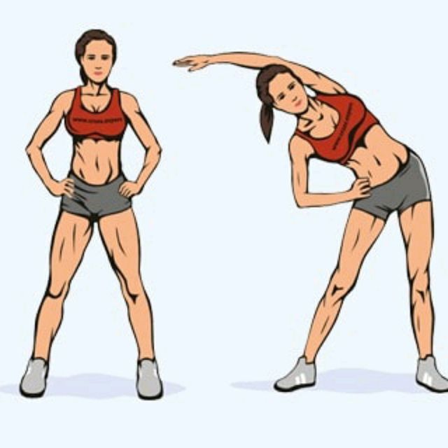 Наклоны В Стороны by Alex A. - Exercise How-to - Skimble
