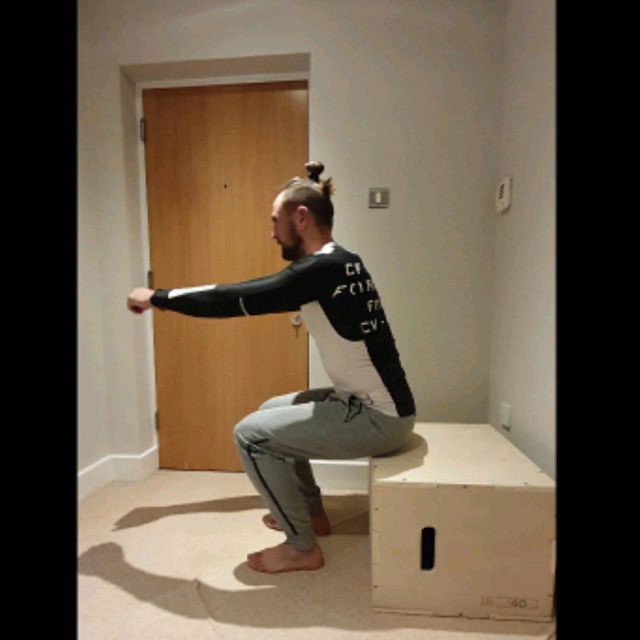 Box Squat by Beyond Conditioning - Exercise How-to - Skimble