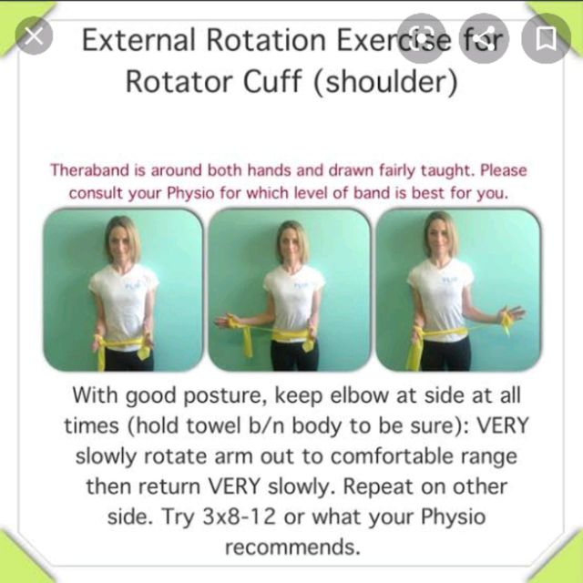 WALL EXTERNAL ROTATION WITH BAND by Vincent H. - Exercise How-to - Skimble