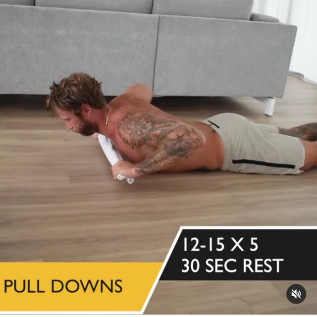 Pull Downs by Rushfitness 💪🏽 - Exercise How-to - Skimble