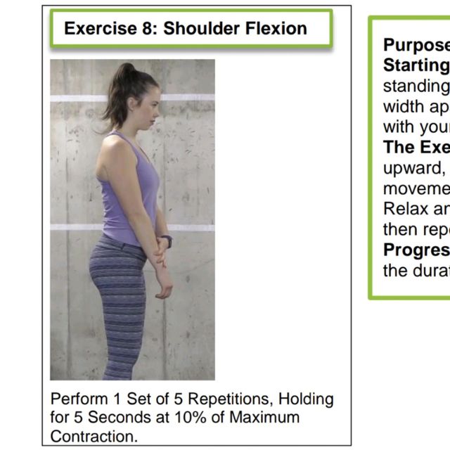SHOULDER FLEXION by Vincent H. - Exercise How-to - Skimble
