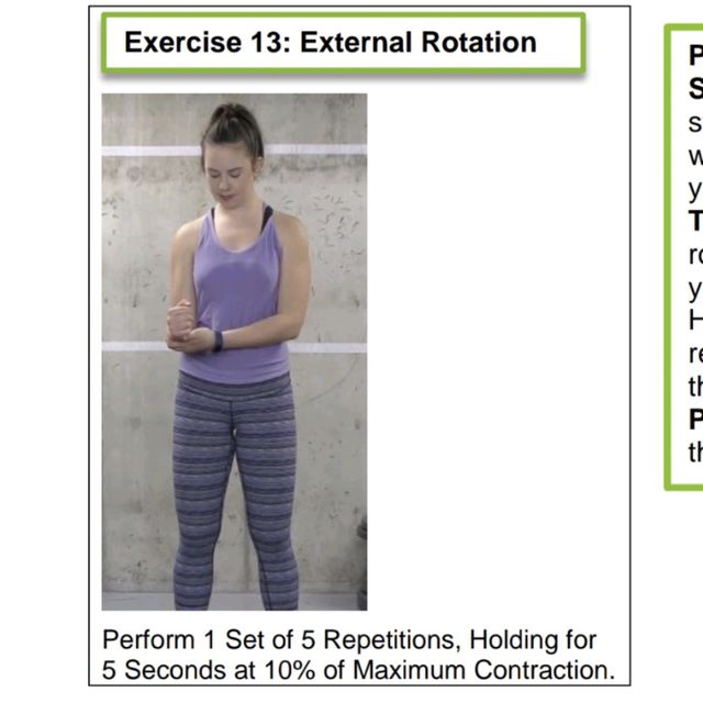 EXTERNAL ROTATION by Vincent H. - Exercise How-to - Skimble