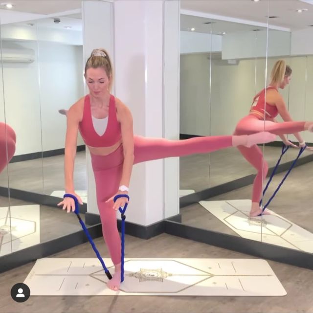 Leg Lateral Lift Then Front Raise (toes Down When Raise) by Rushfitness ...