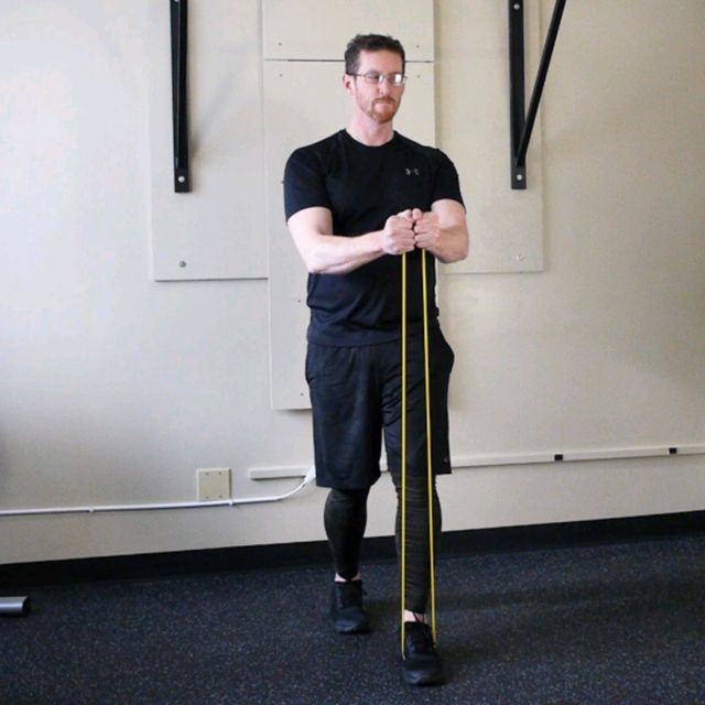 Torso Twist - Standing Band by Patrick9 Morrisey - Exercise How-to ...