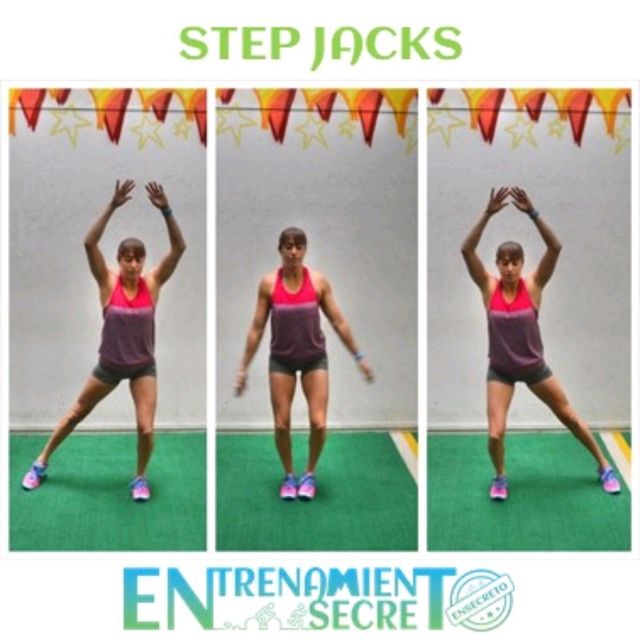 Step Jacks by Jose Carlos Moreno Perez - Ejercicio Cómo hacerlo - Skimble