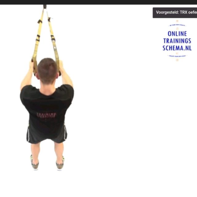 TRX Back Row por Previn L. - Ejercicio Cómo hacerlo - Skimble