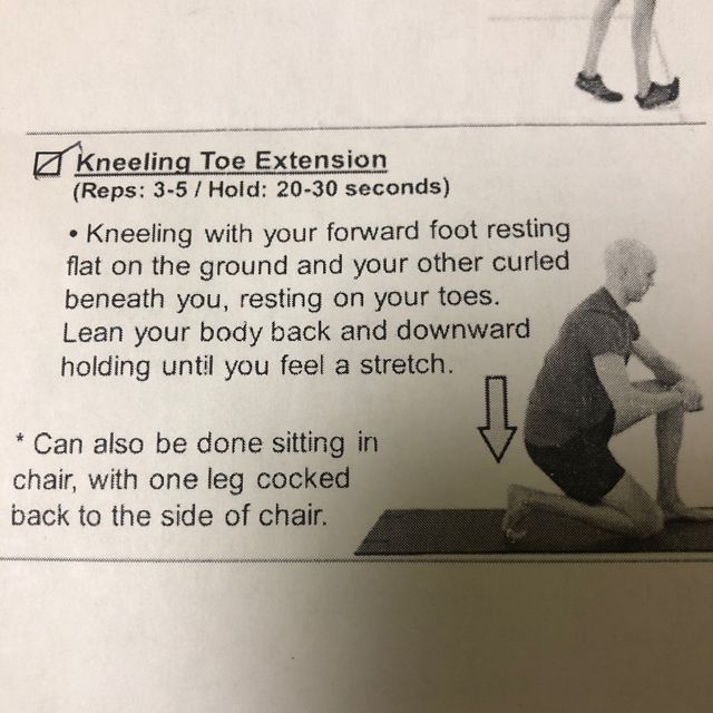 Kneeling Toe Extensions by Steve T. - Exercise How-to - Skimble