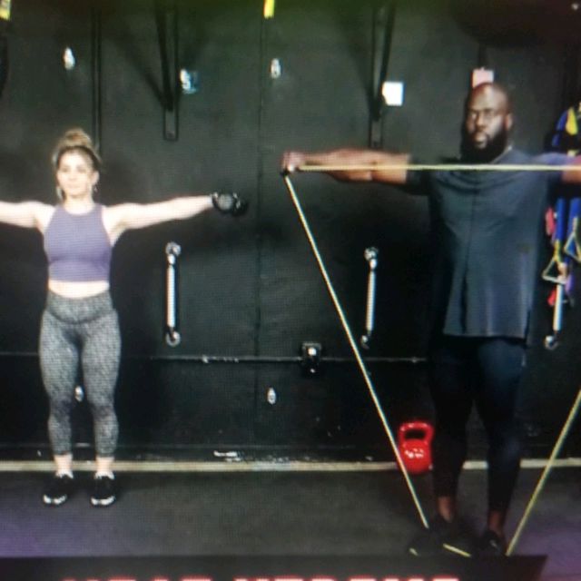 Band Side Delt Raise by Deep V. - Exercise How-to - Skimble