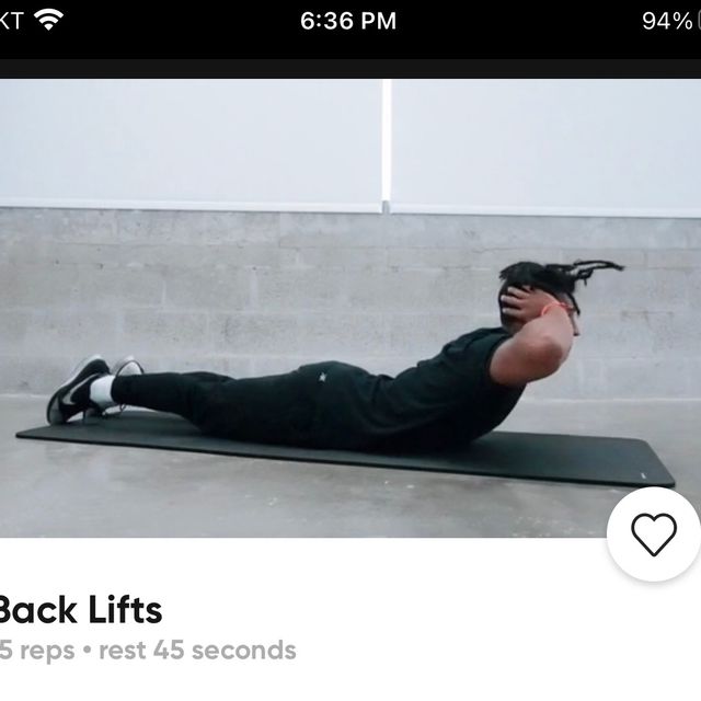 Back Lifts by Steve T. - Exercise How-to - Skimble