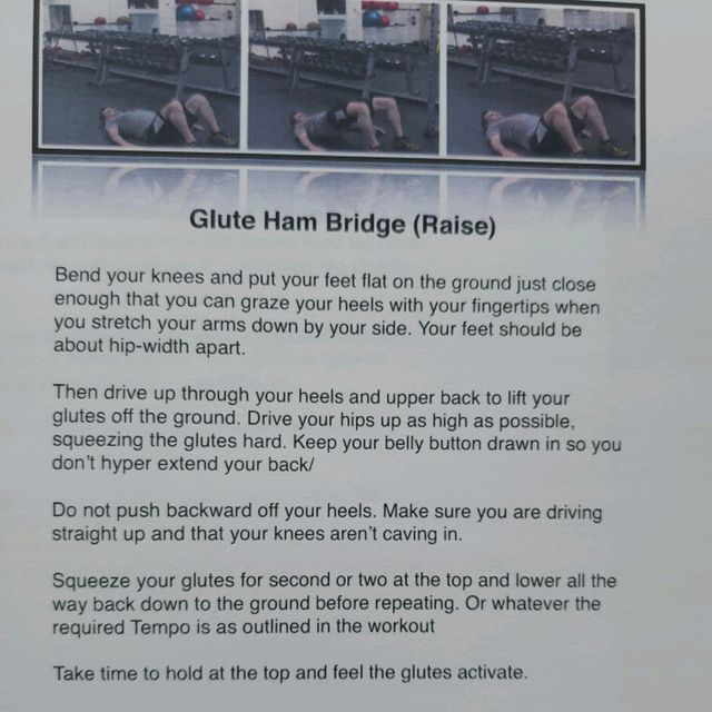 Hamstring Bridge by Robert H. - Exercise How-to - Skimble