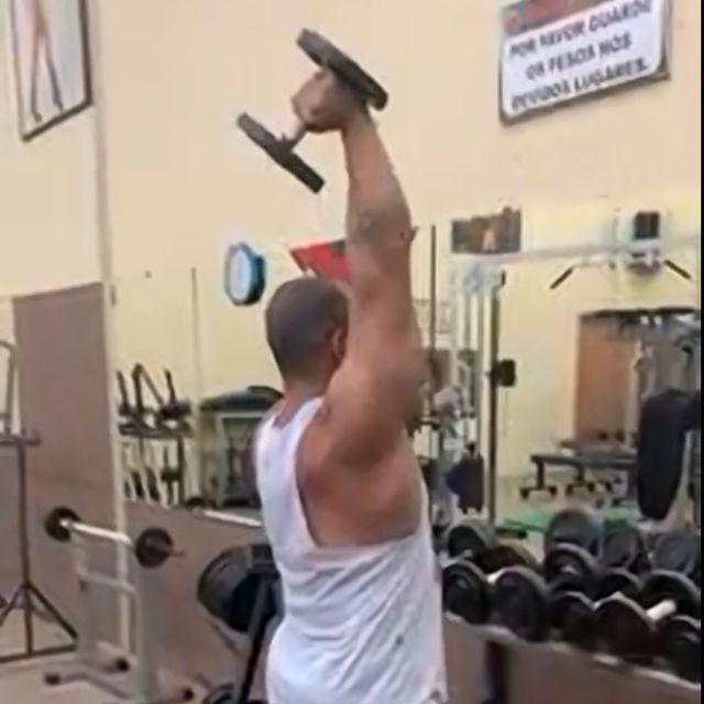 Tríceps Francês Unilateral by René Lacerda - Exercise How-to - Skimble