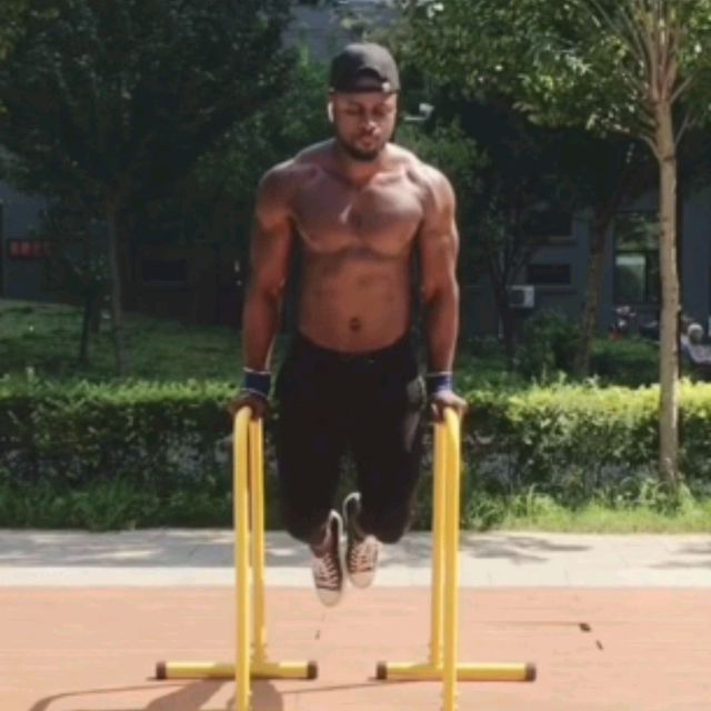 Parallel Bar Dip by Francisco Perez - Ejercicio Cómo hacerlo - Skimble