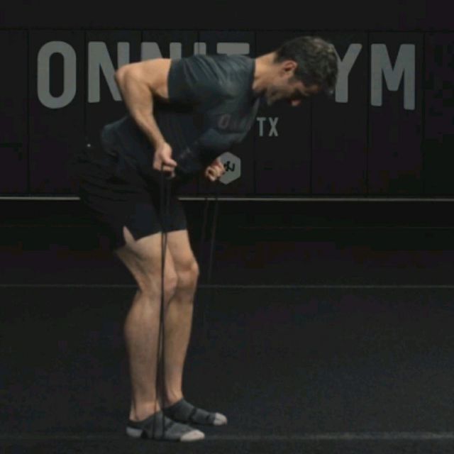 Bent-Over Banded Row w/ Underhand Grip by Brittany D. - Exercise How-to ...