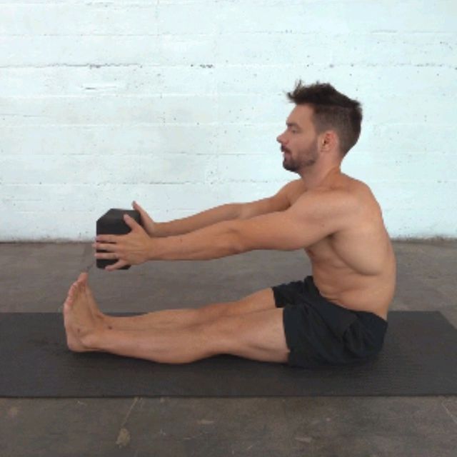 Sitting Pike Block Push by Alex 🌊. - Exercise How-to - Skimble