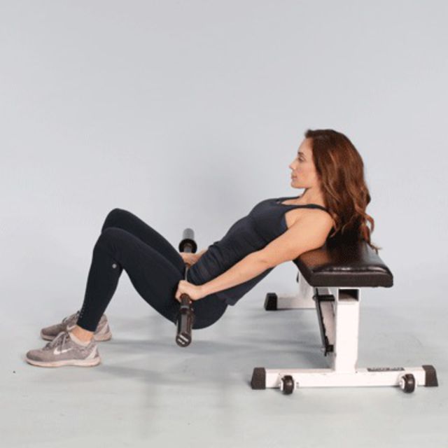 Bench Hip Thrusts by Cem Gizep - Exercise How-to - Skimble