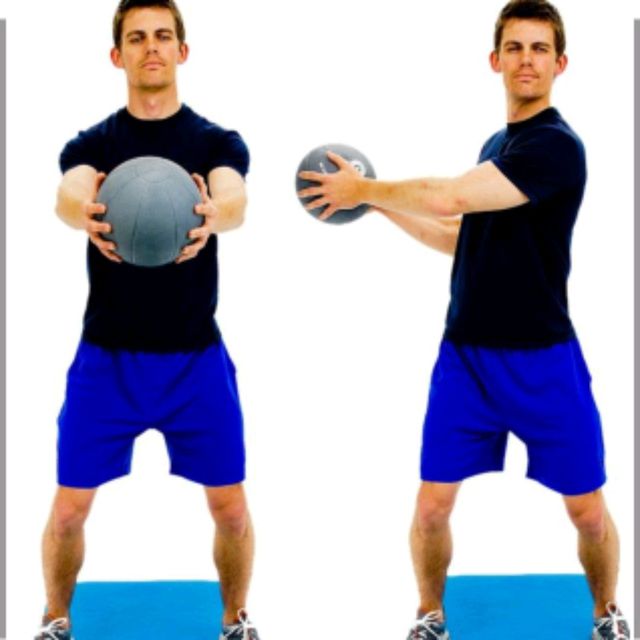 Standing Trunk Rotations