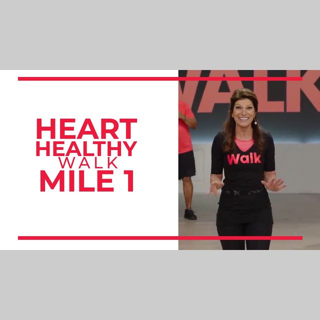 Heart Healthy - 1 Mile Walk | Walk at Home - Free Cardio Workout - Skimble