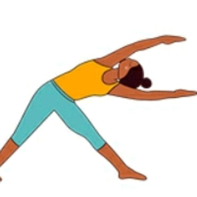 Modified Triangle Pose