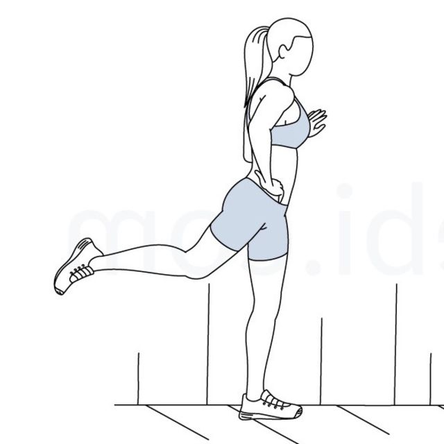 Right Leg Swings Front-Back by Brian Fallon - Exercise How-to - Skimble
