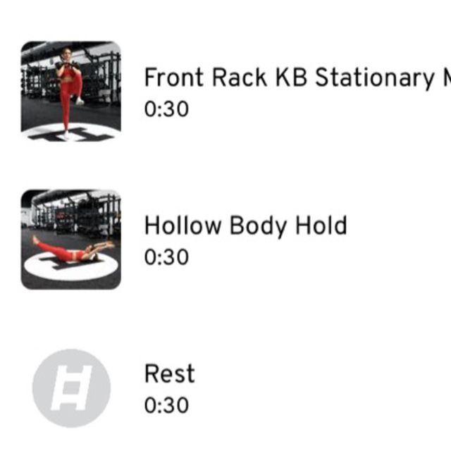 Front Rack KB Stationary march by Rushfitness 💪🏽 - Exercise How-to ...